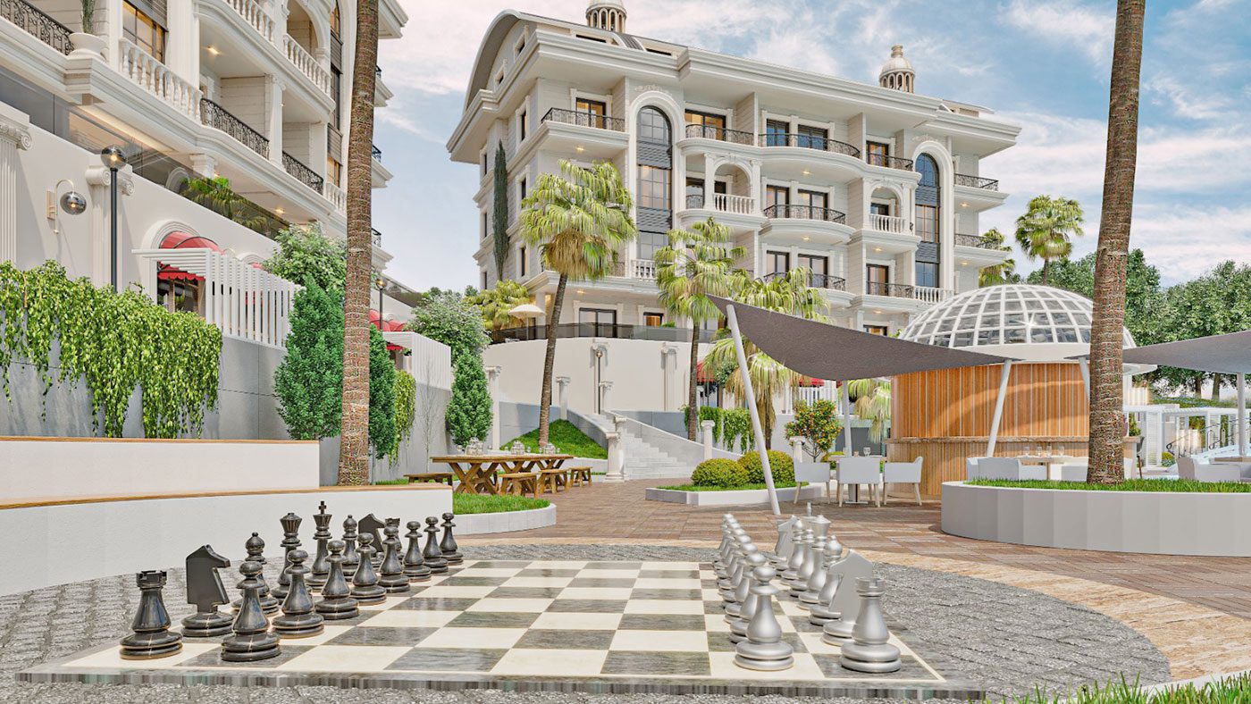 Appartements avec vue panoramique sur la mer à Turkler, Alanya – HIS ...